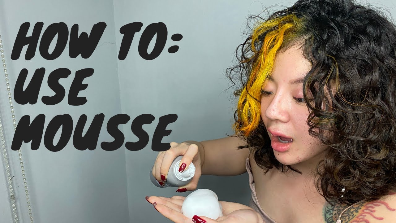 Cara Pakai Hair Mousse / Foam - Tutorial Rambut Keriting - YouTube