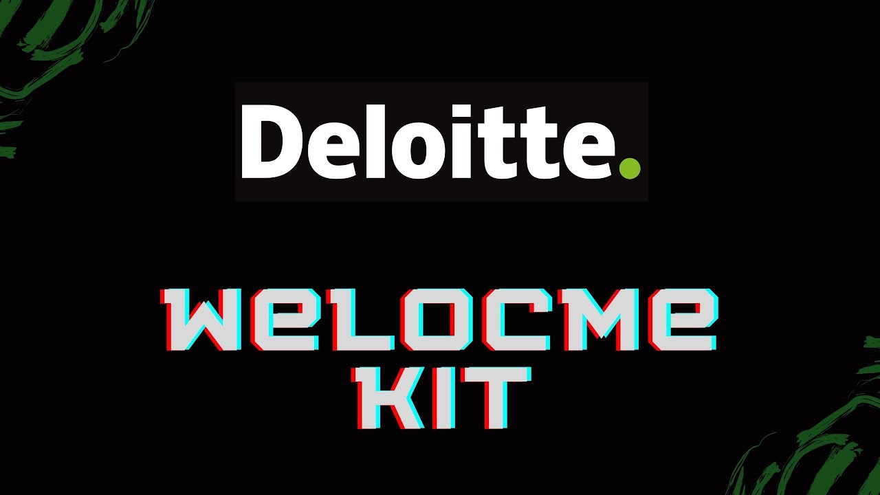Deloitte Welcome Kit | Deloitte USI | Deloitte Consulting - YouTube