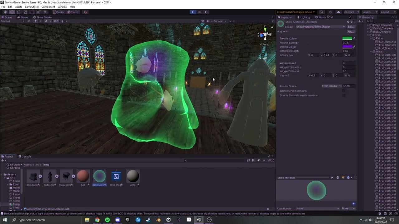 Slime shader - YouTube
