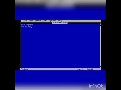 Sorting in assembly language programming - YouTube
