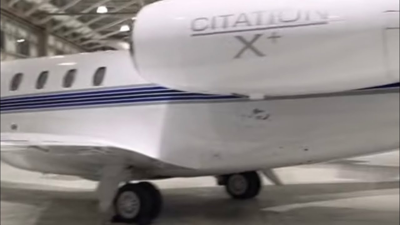 Cessna Citation X (twin-jet) (C750) @ Aviation x - YouTube