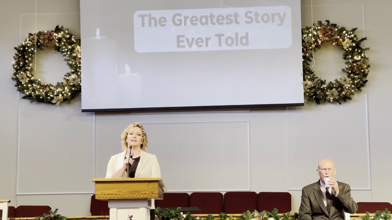 The Greatest Story Ever Told by Sarah Skutt at Temple Baptist Church ...