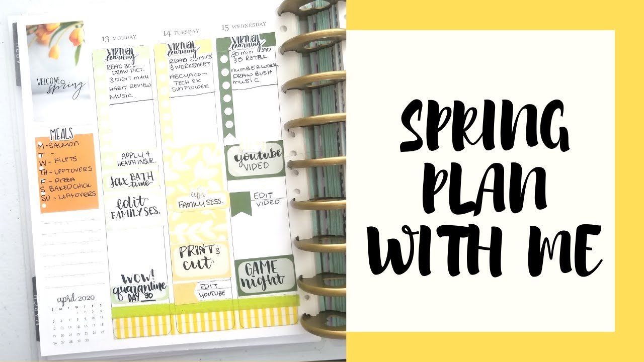 ERIN CONDREN INSERT PLAN WITH ME On HAPPY PLANNER DISCS WELCOME ERIN CONDREN INSERT PLAN WITH ME On HAPPY PLANNER DISCS WELCOME