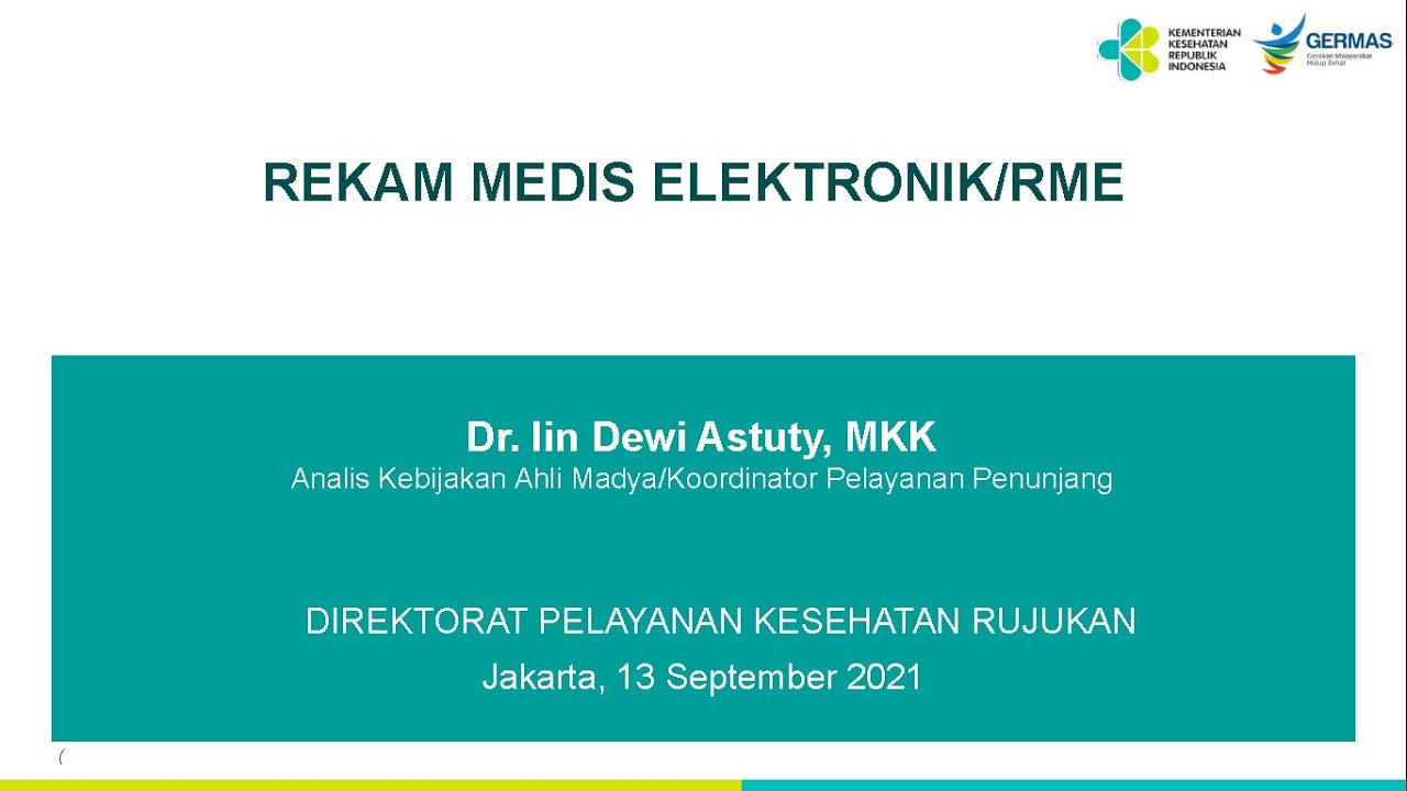 Workshop Kesiapan Implementasi RME - YouTube