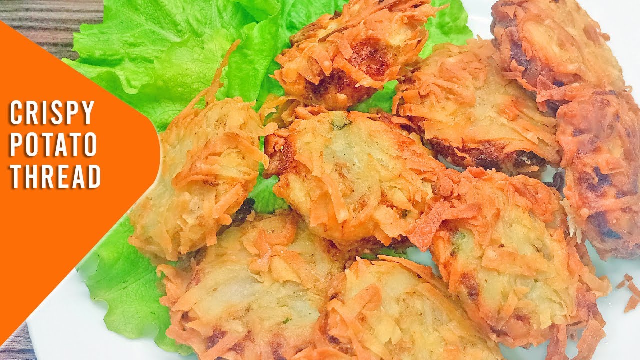 Potato Shredded Chips | Potato Thread Recipe - YouTube