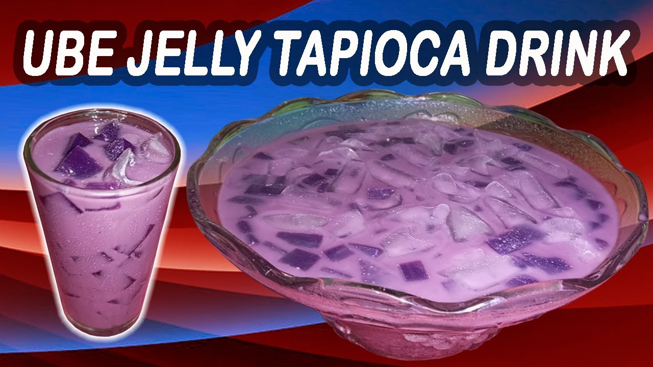 Ube Jelly Tapioca Drink to Refresh Your Day - YouTube