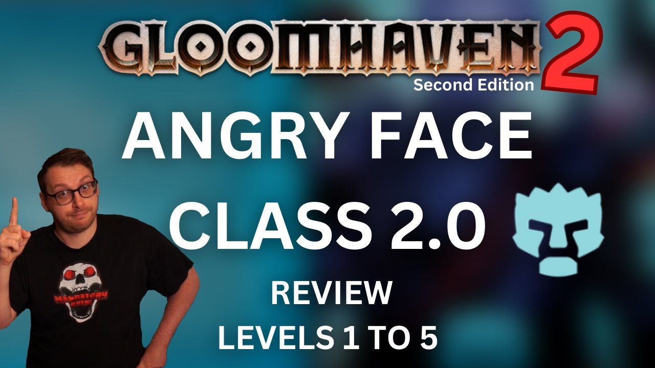 NEW! Angry Face class updates for Gloomhaven Second Edition 2.0 - YouTube