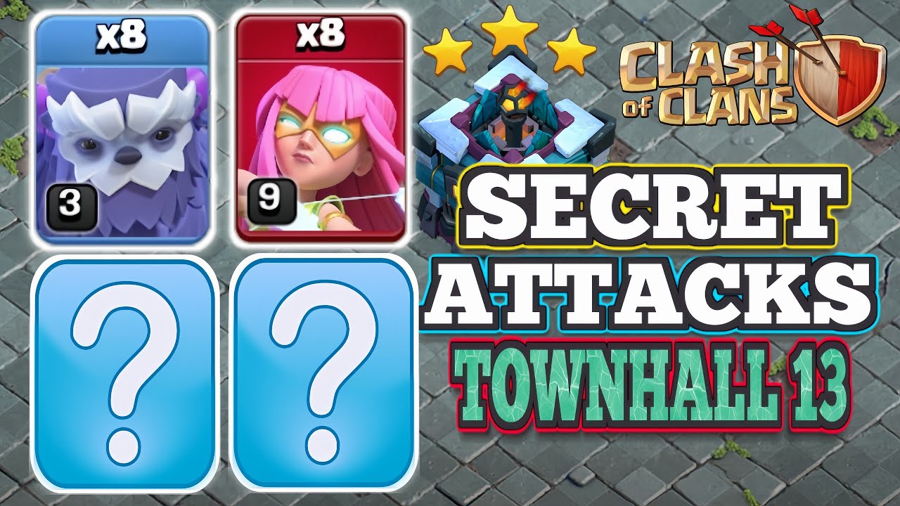 TH13 easy attack strategy ! Win every war TH13 in 2024! - Clash of ...