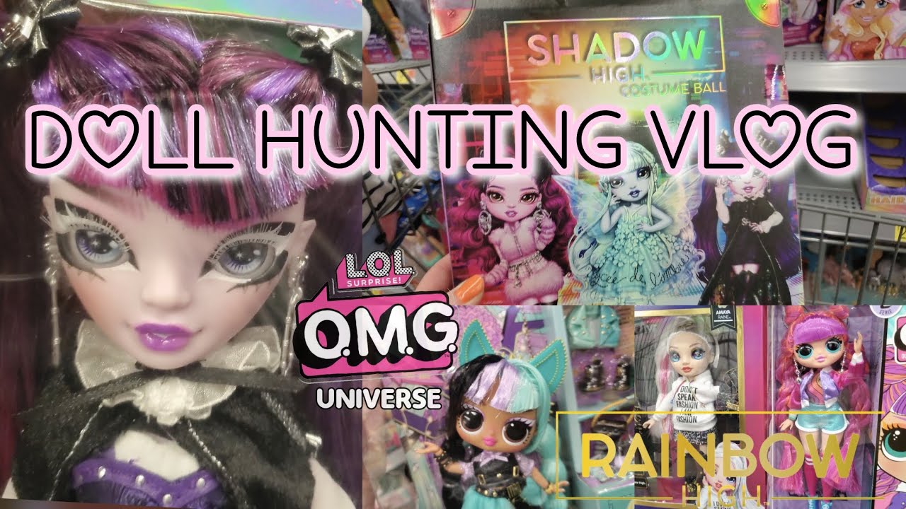 DOLL HUNTING VLOG | finding Demi Batista, shadow high costume ball, lol ...