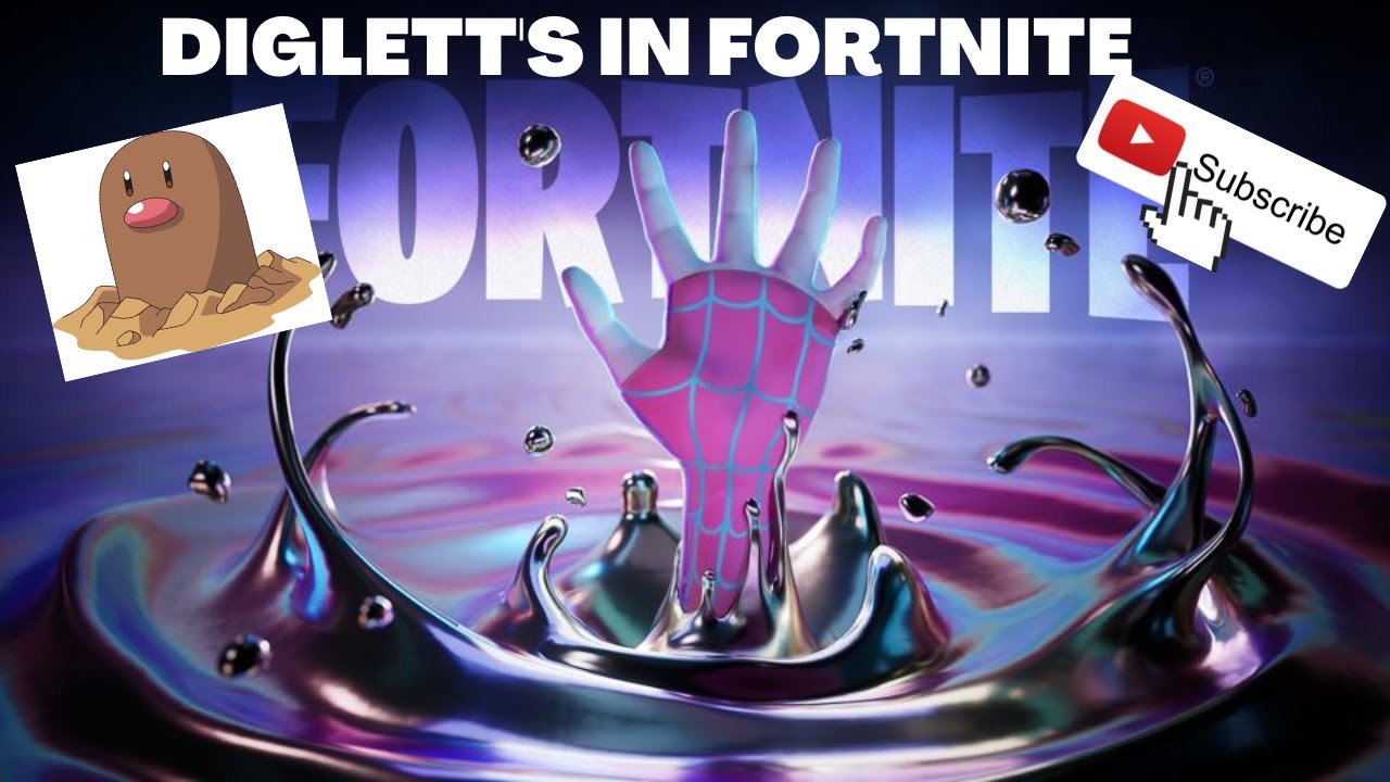 DIGLETT'S IN FORTNITE!!! - YouTube