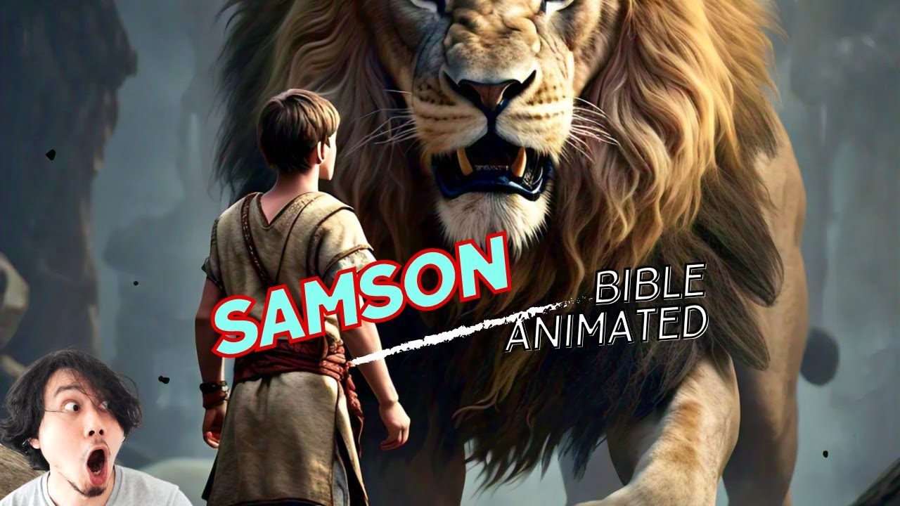 The Mighty Samson Untold Truth About Samsons Story Samson Bibleanimatedstories Biblestories