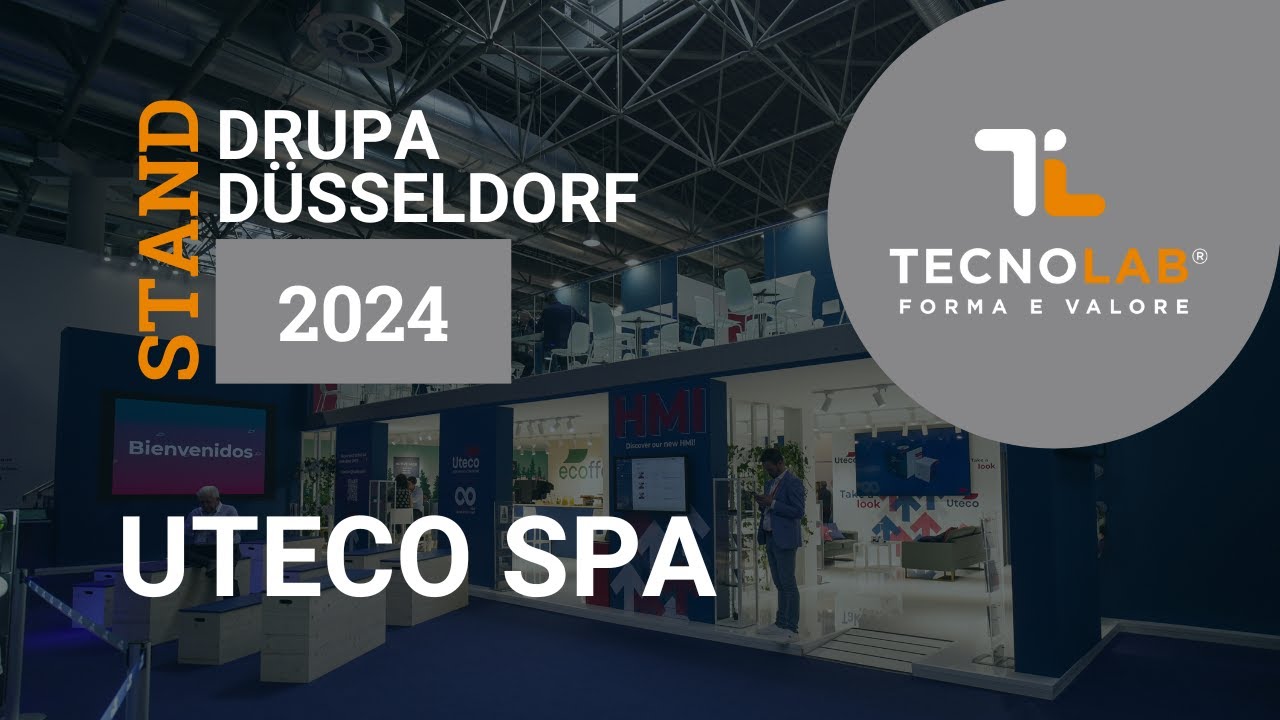 Uteco Spa - Drupa Düsseldorf 2024 - Tecnolab Stand - YouTube