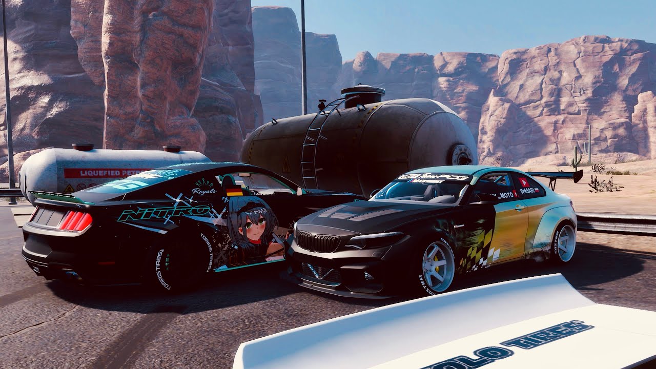 CarX Drift Racing Team PCG, Tandem Run, Red Rock, PCG ELA VS WHY_Wasabi - YouTube