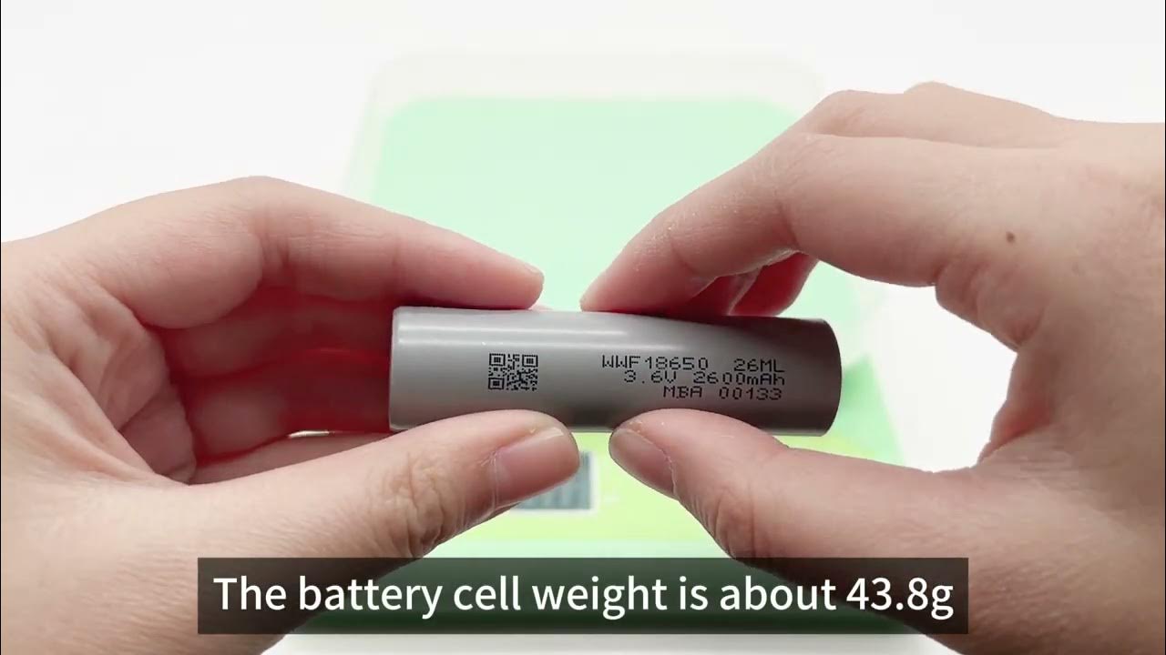 WORWORF 18650-26ML 3.6V 2600mAh low temperature battery can be used at -40℃~+60℃, - YouTube