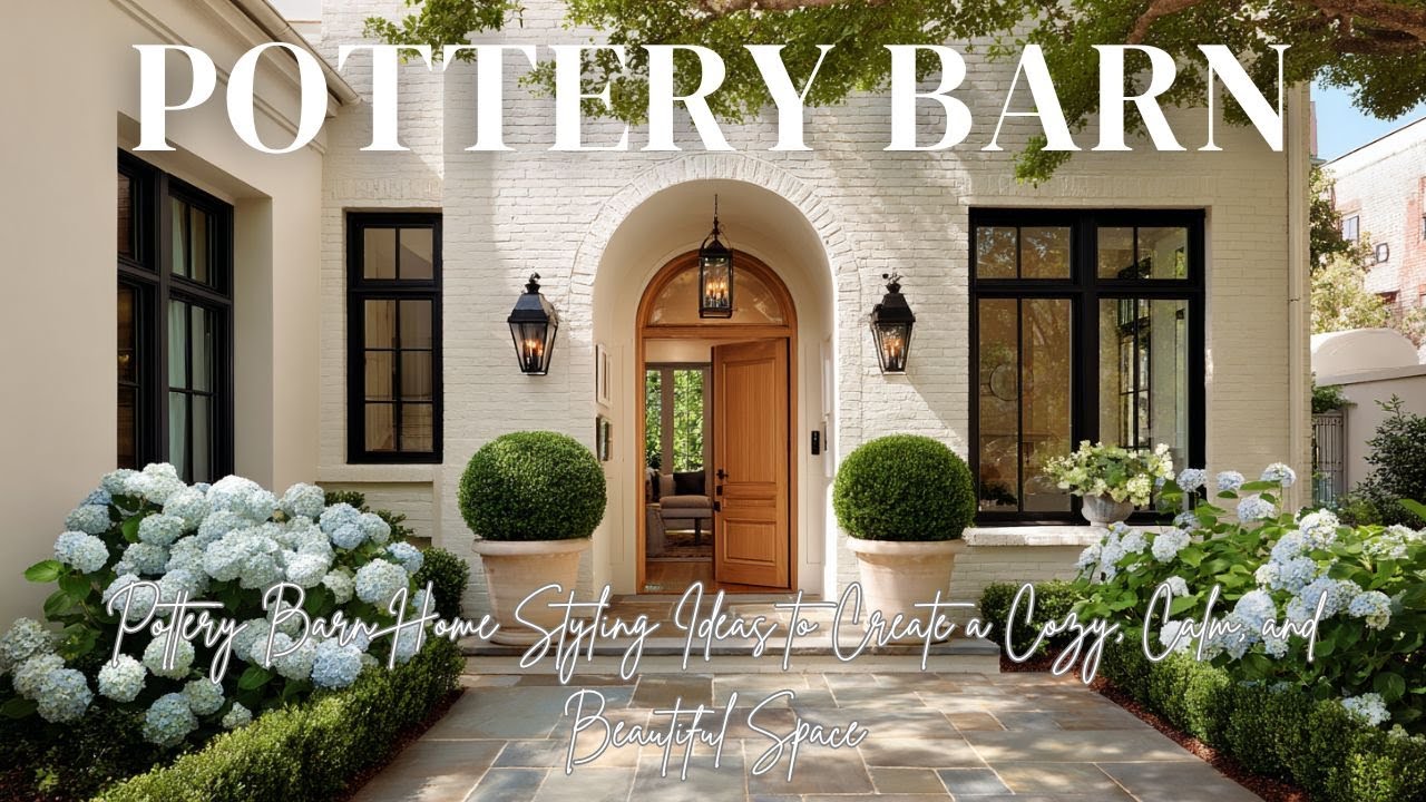 Pottery Barn Home Styling Ideas to Create a Cozy, Calm, and Beautiful ...