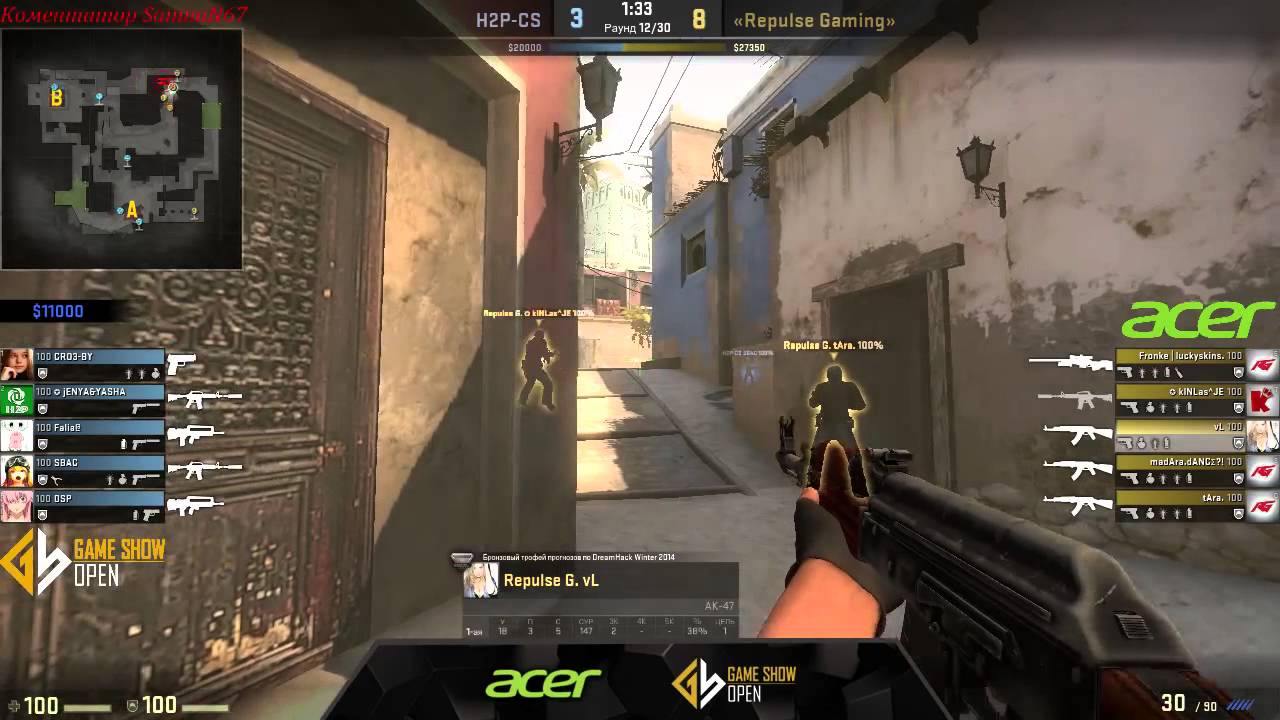 H2P-CS vs Repulse.G - YouTube