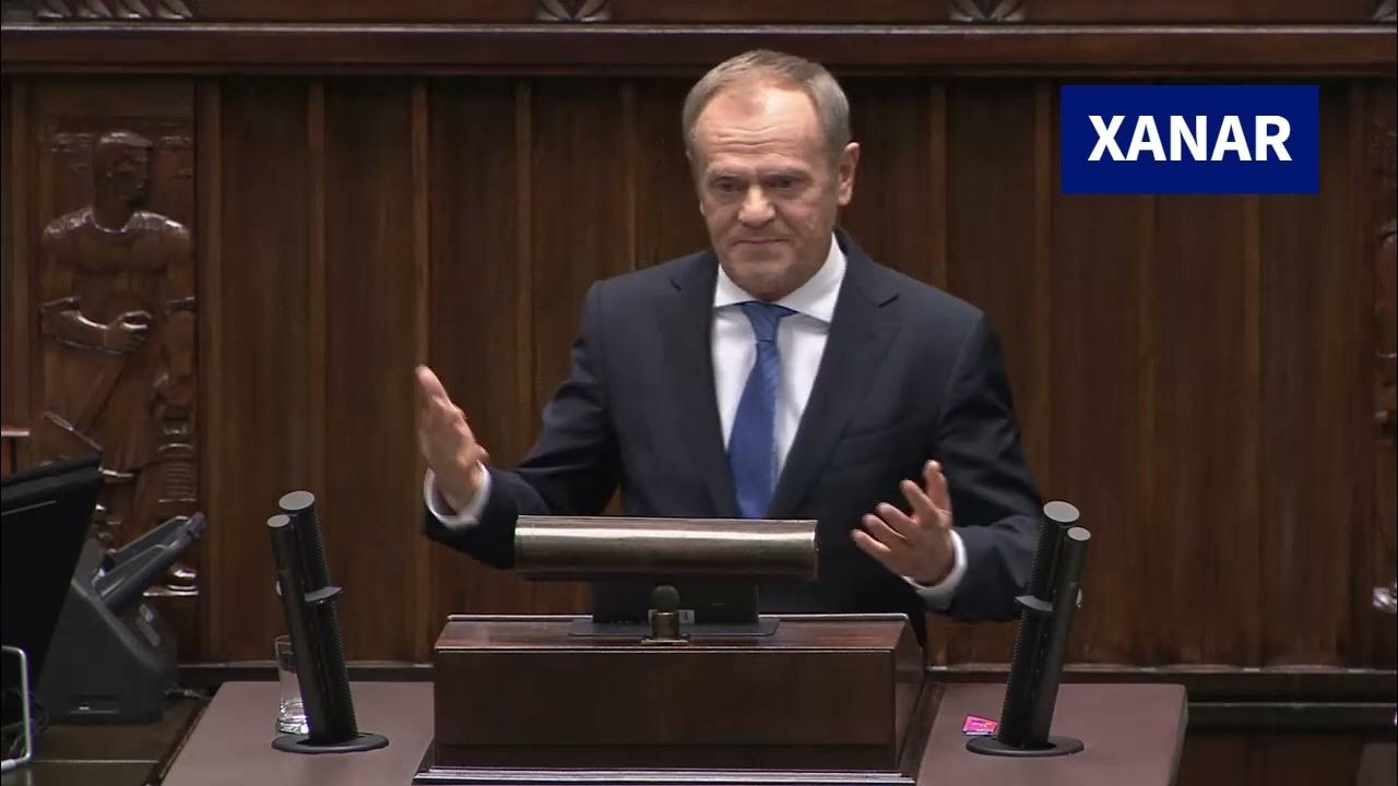 Pan Premier Donald Tusk broni w debacie Pana Ministra Sprawiedliwości prof. Adama Bodnara - YouTube