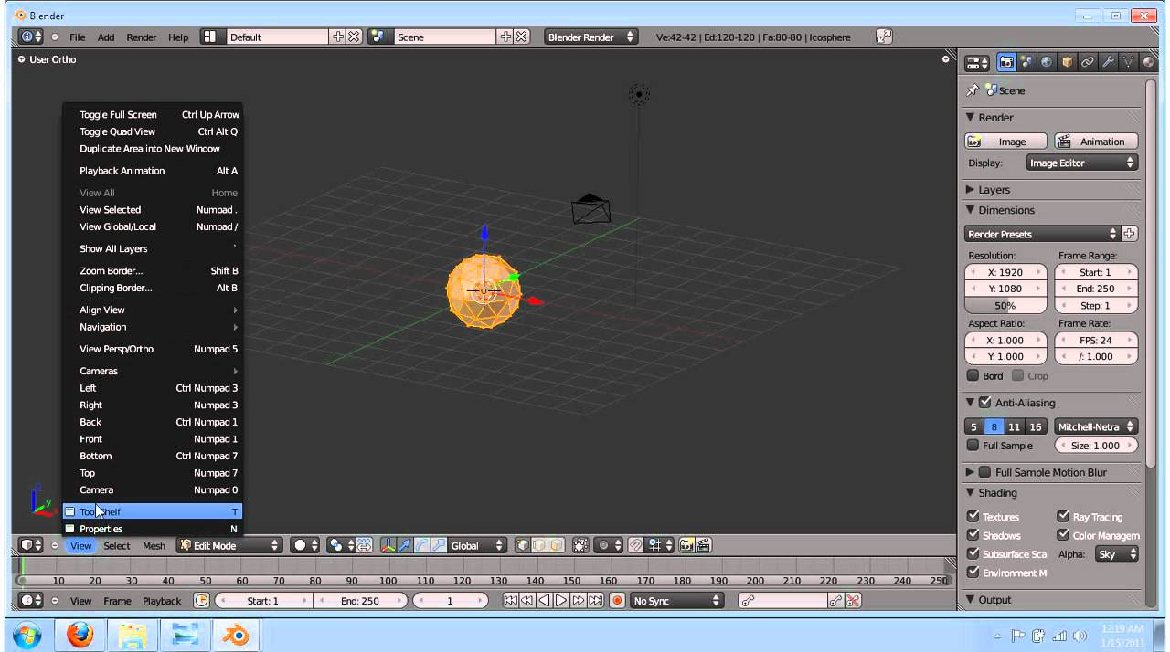 How to Create a Diamond in Blender (1/3) - YouTube