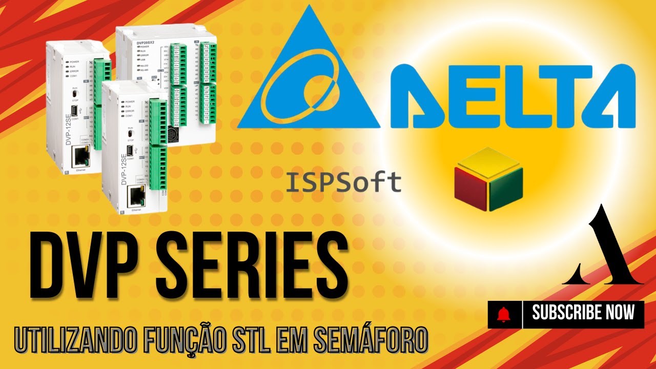 ISP Soft - DELTA DVP - Programando Função STL com Semáforo - YouTube