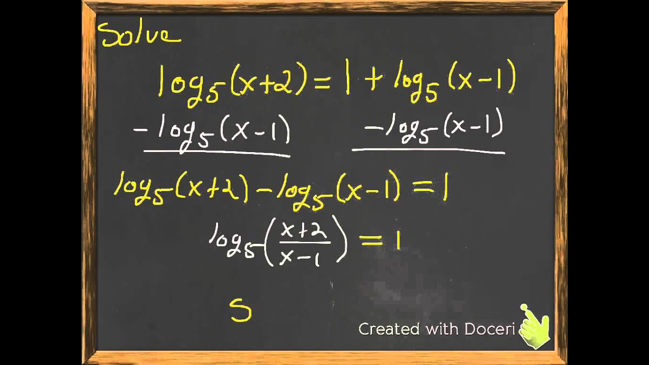 Frequently Asked Solving A Log Equation YouTube frequently-asked-solving-a-log-equation-youtube