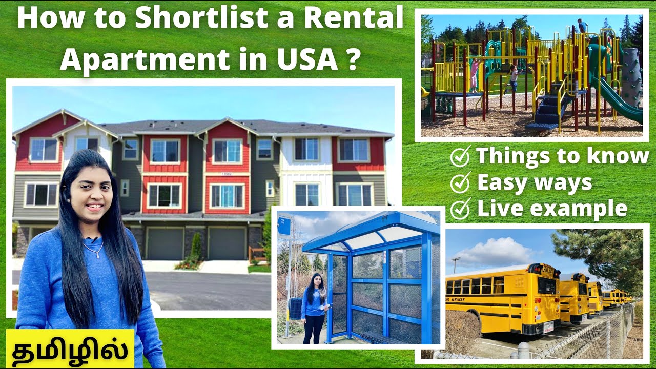 How to do Rental home search in USA | LIVE Example | Decision factors ...