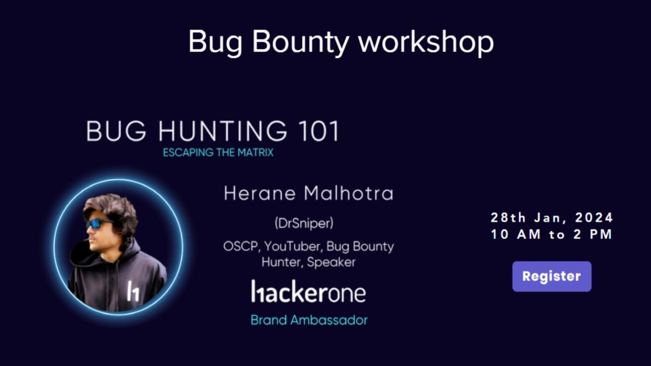 [IMP] - Bug Bounty Workshop | Cyber Security conference - CRACcon'24 in ...