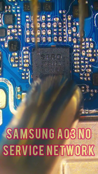 Samsung galaxy A03 core network problem #mobilerepair #mobileservice #summervibes - YouTube