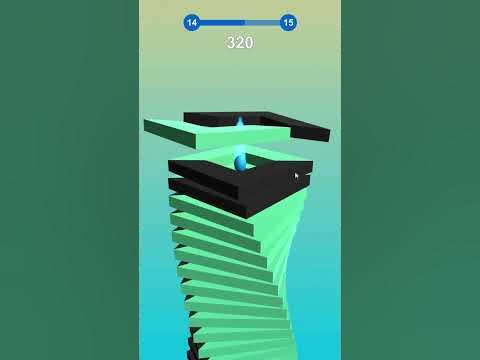 Stack Ball Breaker Game #14 #shorts #gaming 🔥🔥🔥🏀🏀🏀 - YouTube