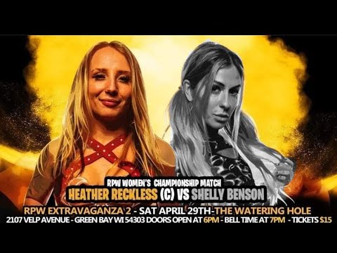 [TITLE MATCH] RPW Women's Champion Heather Reckless vs. Brooke Tanner # ...