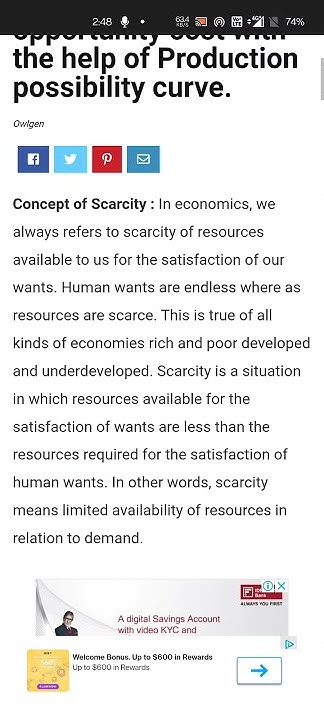 Explain how production possibility curve illustrates scarcity, choice ...