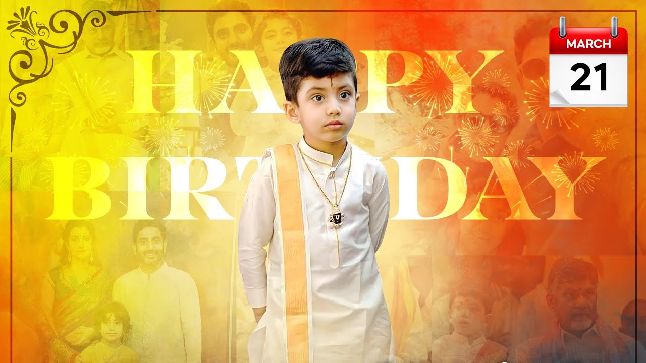Happy Birthday Nara Devansh ️🔥#tdp #tdpfollower #yvanjaneyulu #cbn # ...