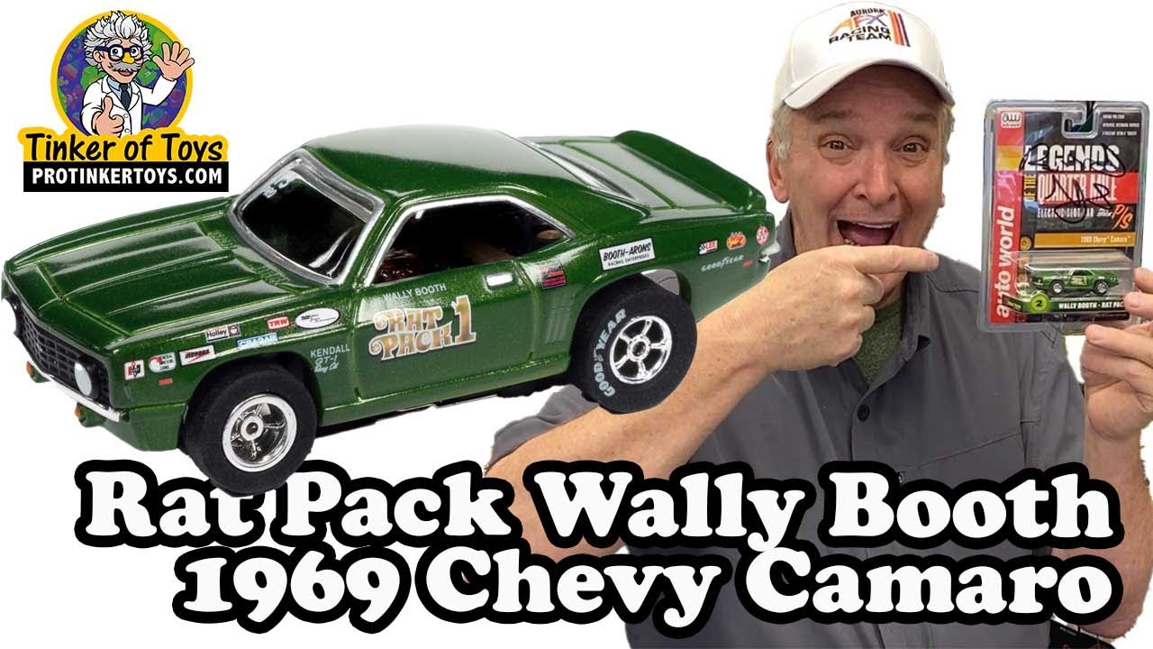 Auto World – X-Traction - "Rat Pack" 1969 Chevy Camaro - Wally Booth HO ...