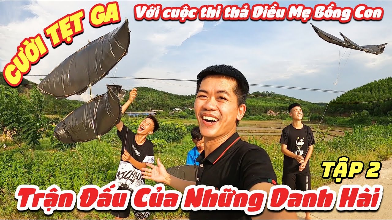 Trường Tuyên | THỬ THÁCH THẢ DIỀU MẸ BỒNG CON 1M - CƯỜI TẸT GA VỚI CÁC DANH HÀI - Fly a funny ...