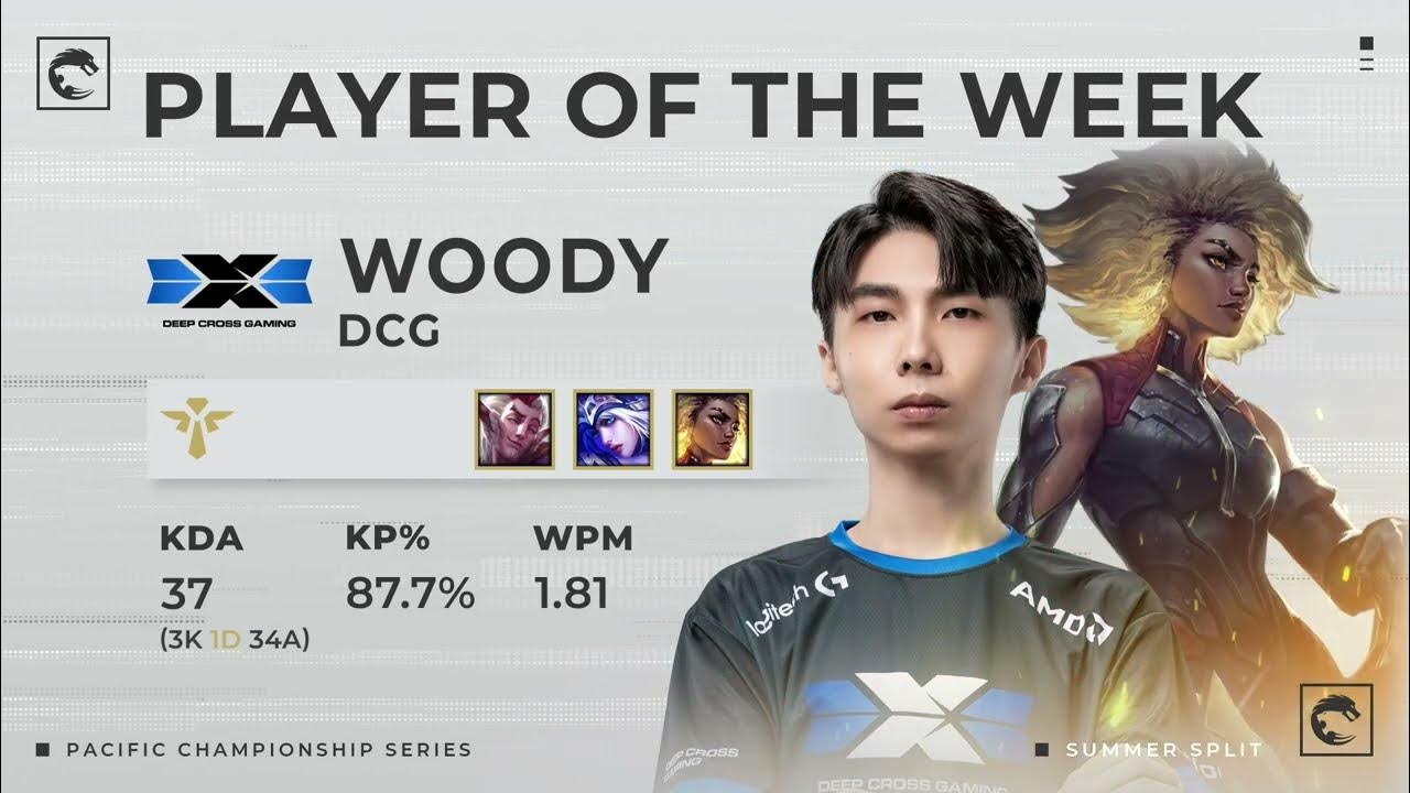PCS 2022 Summer Split Week 2 MVP | DCG Woody | PCS 2022 夏季聯賽 - YouTube
