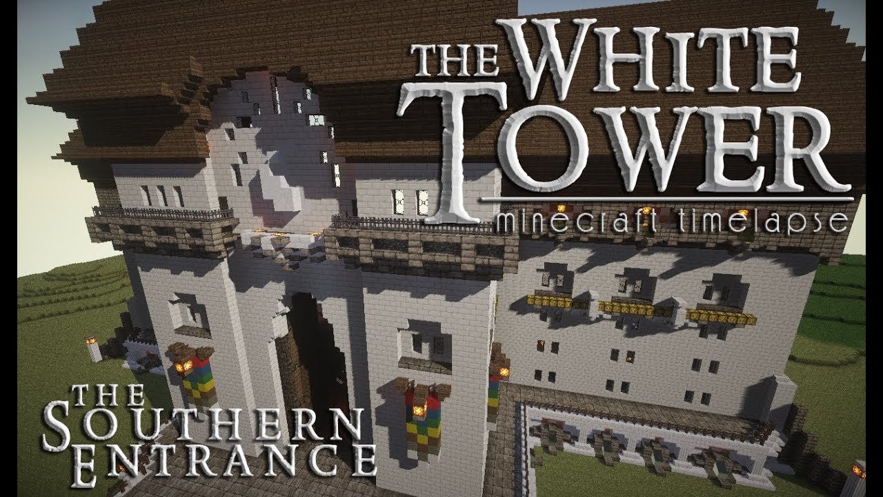 (500 Subscriber Special) Minecraft Timelapse: The White Tower Part 01 ...