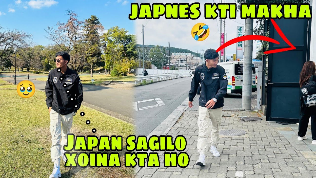 Japan Sagilo Xoina Kta Ho🥹|Japanese Kti Lai Nepali Kta Sarai Man Pardo ...