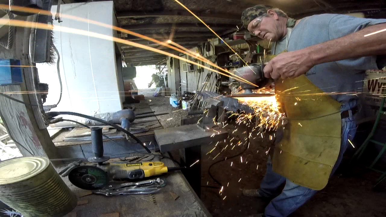 Forging Fleshing knives - YouTube