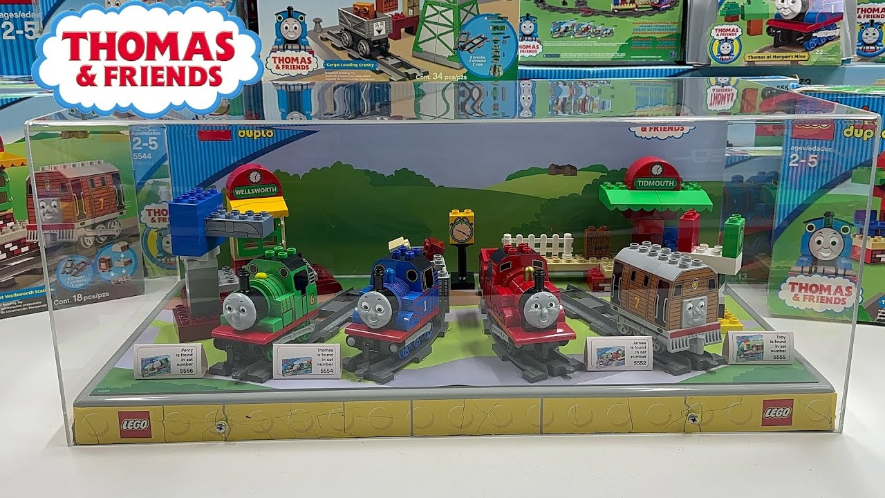 Rare LEGO Thomas & Friends Store Display - YouTube