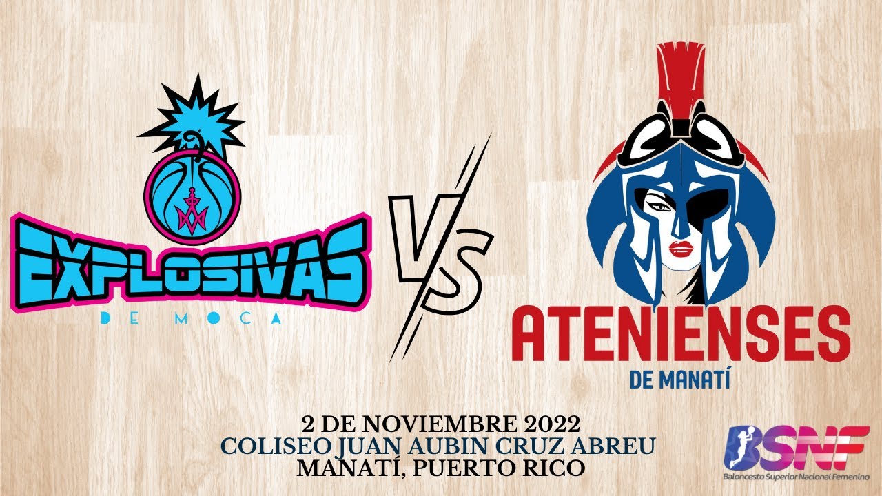 Explosivas de Moca -vs- Atenienses de Manatí - YouTube