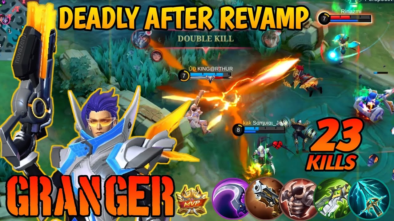 MLBB Granger gameplay | MLBB Granger revamp gameplay ~ MLBB - YouTube