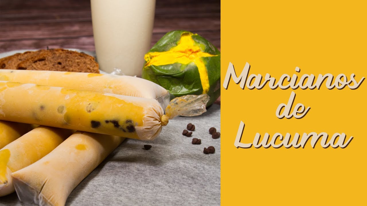 Receta Marcianos de Lucuma (chupetes, chups) - YouTube