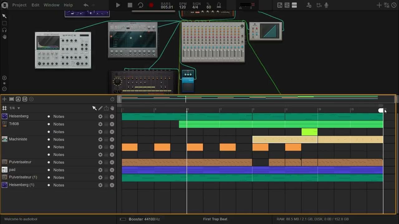 Audiotool | First Steps | Interface Overview - YouTube