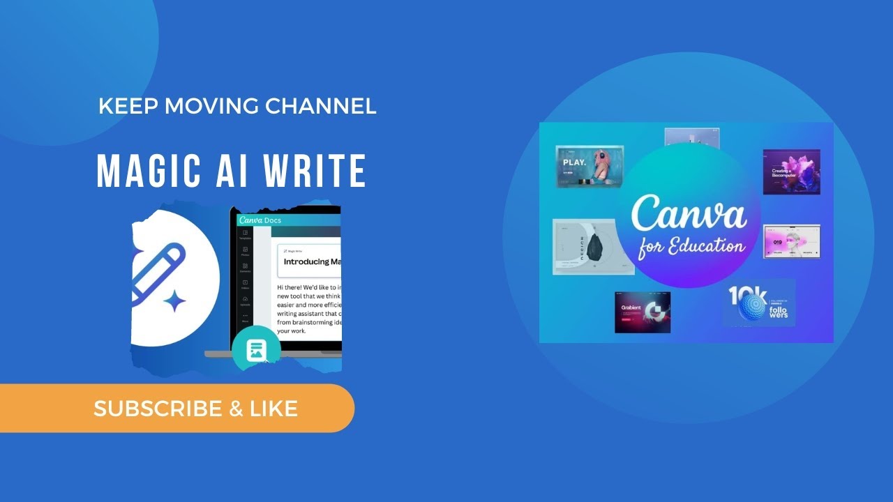 Canva Pendidikan - Magic AI Write - YouTube
