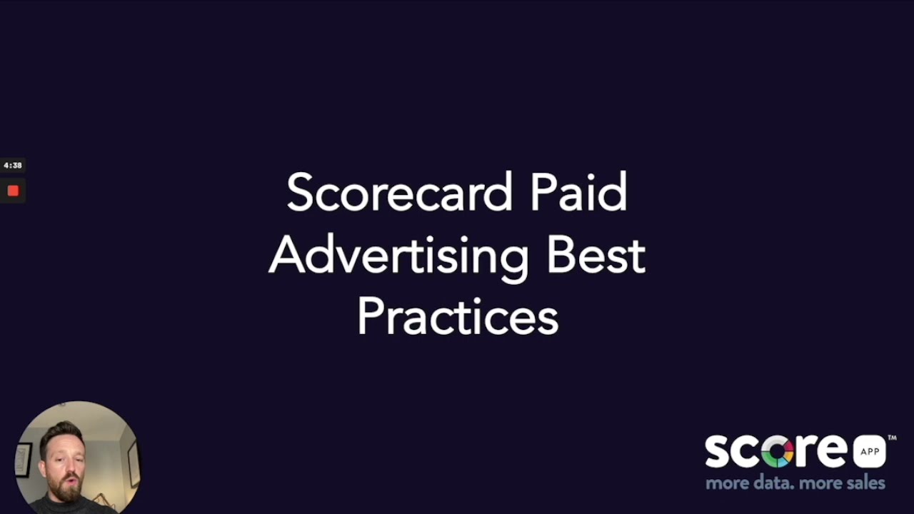 Scorecard Advertising Best Practices - YouTube