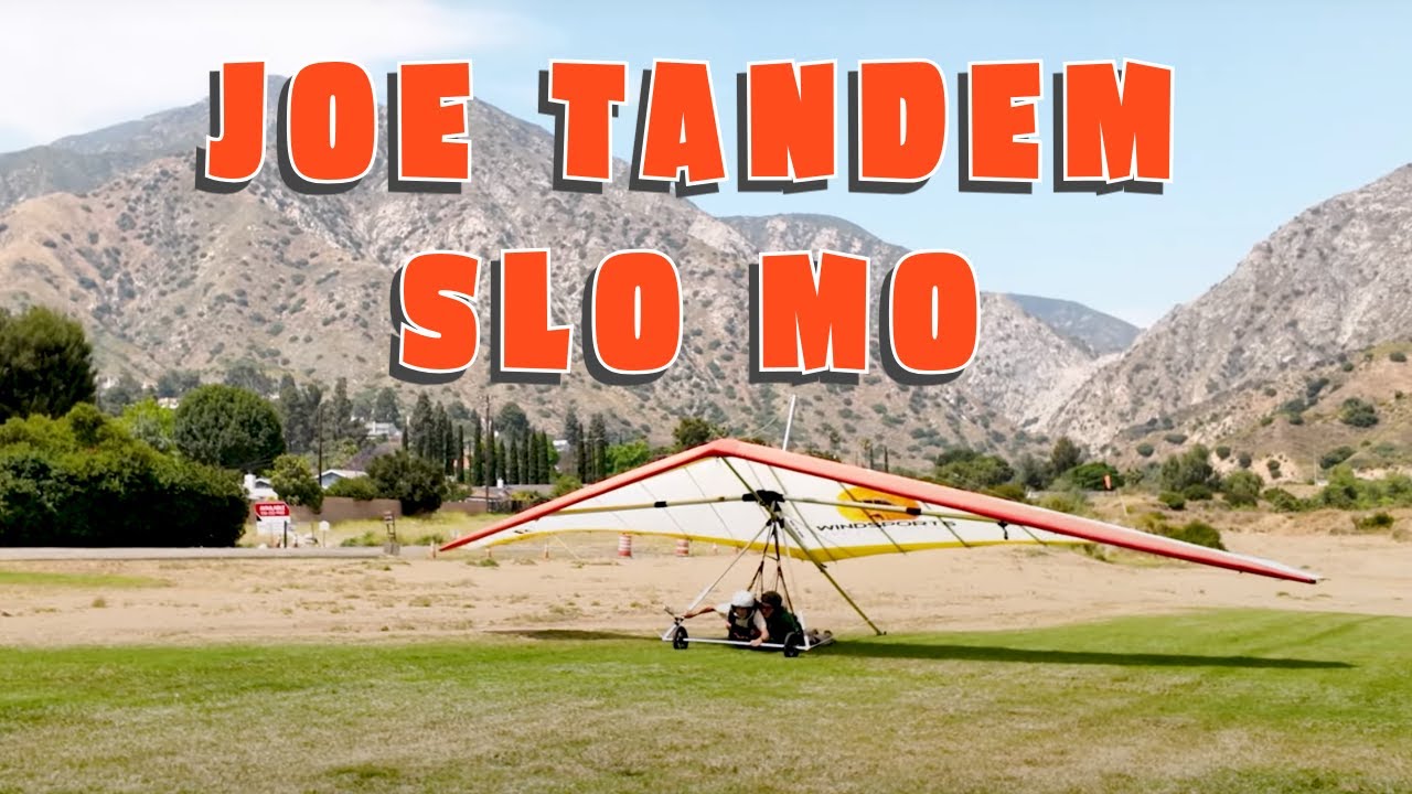 Joe Tandem Landing Slo-Mo (06-09-24) - YouTube