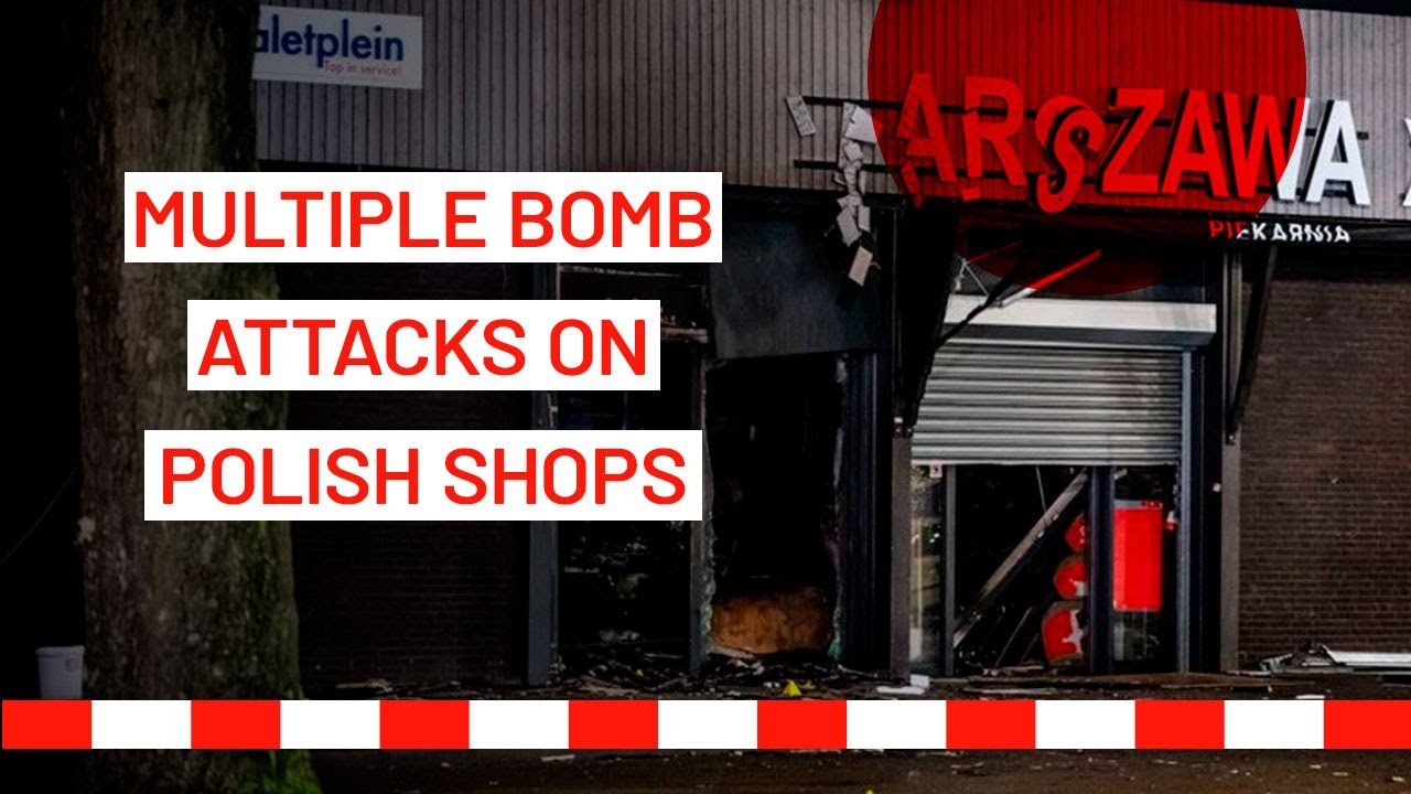 Mysterious Bomb Attacks on Polish Shops - YouTube