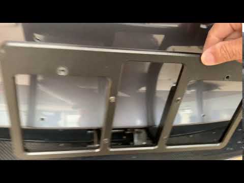 Quick Bandit - How to install the Model 3 license plate mount - YouTube