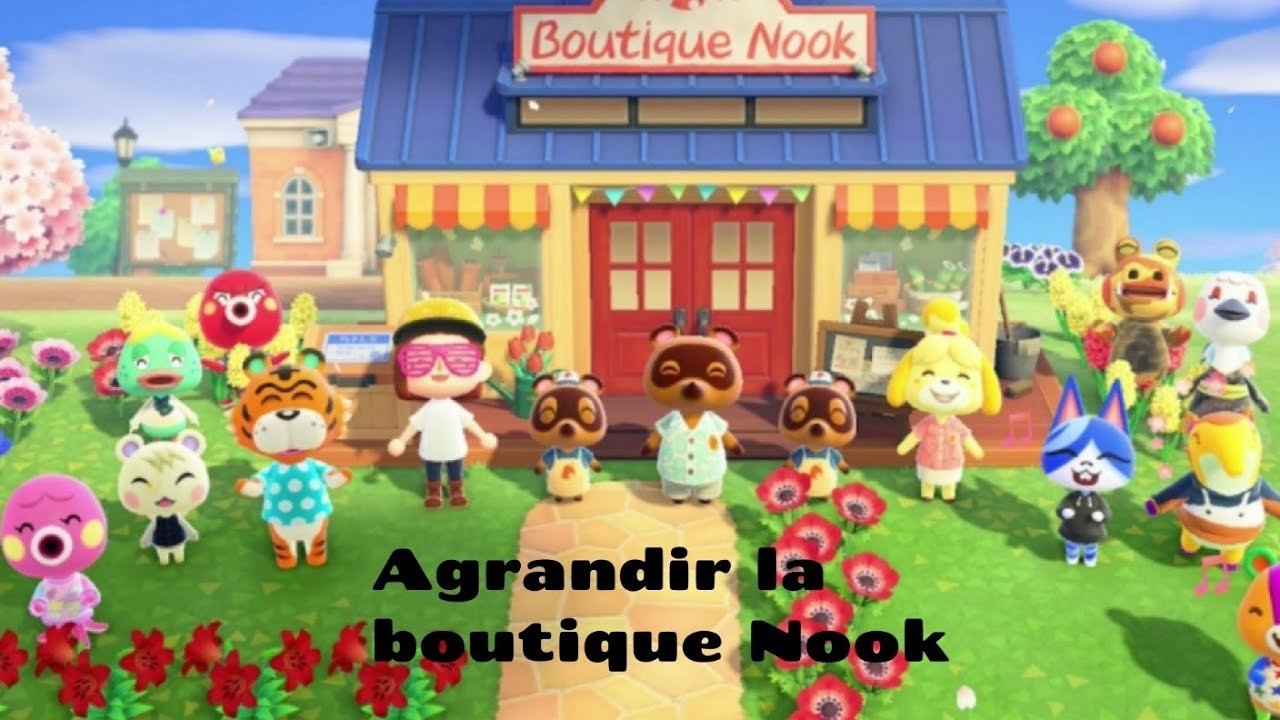 AGRANDIR LA BOUTIQUE NOOK ET DÉBLOQUER L'APPLI NOOK SHOPPING | Animal ...
