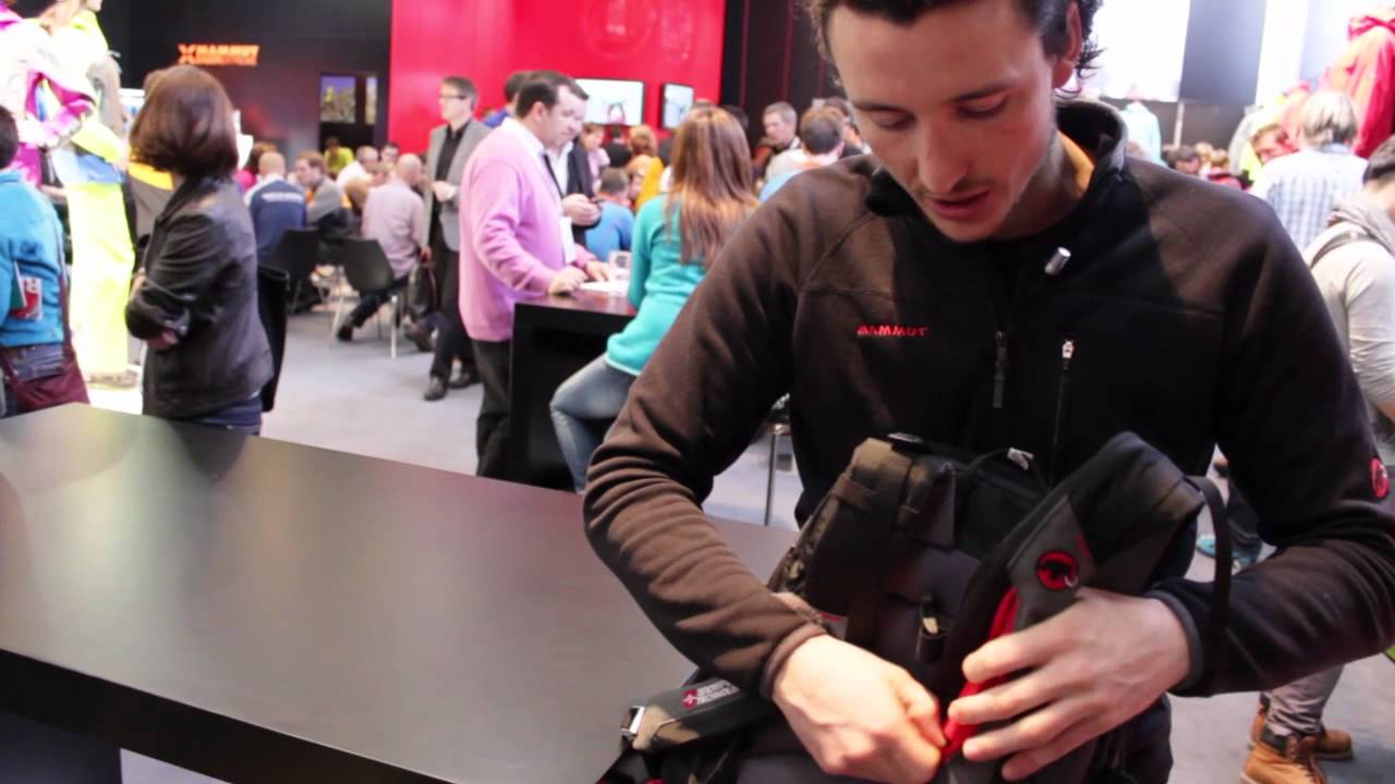 MAMMUT AD ISPO 2012 - Zaino Airbag - Linea Snow - YouTube
