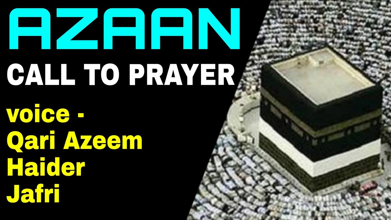 AZAAN • CALL TO PRAYER [HD] - YouTube